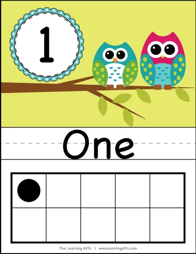 Owl Ten Frame Counting Anchor Posters 1-20 - Learning Attic