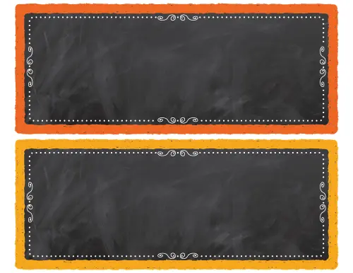 Chalkboard Editable Desk Nameplates - Learning Attic