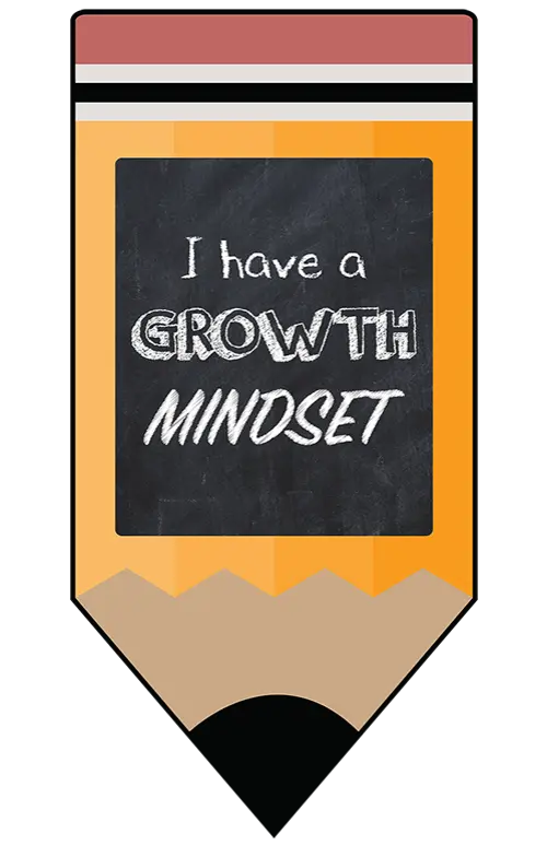 Growth Mindset Motivational Posters (Pencil Chalkboard Theme ...