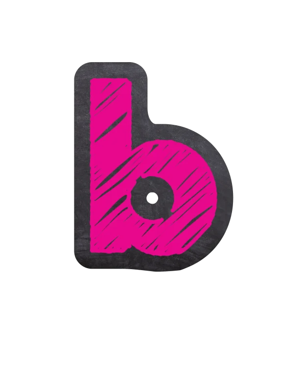 Chalkboard Letters & Numbers in Neon - Learning Attic