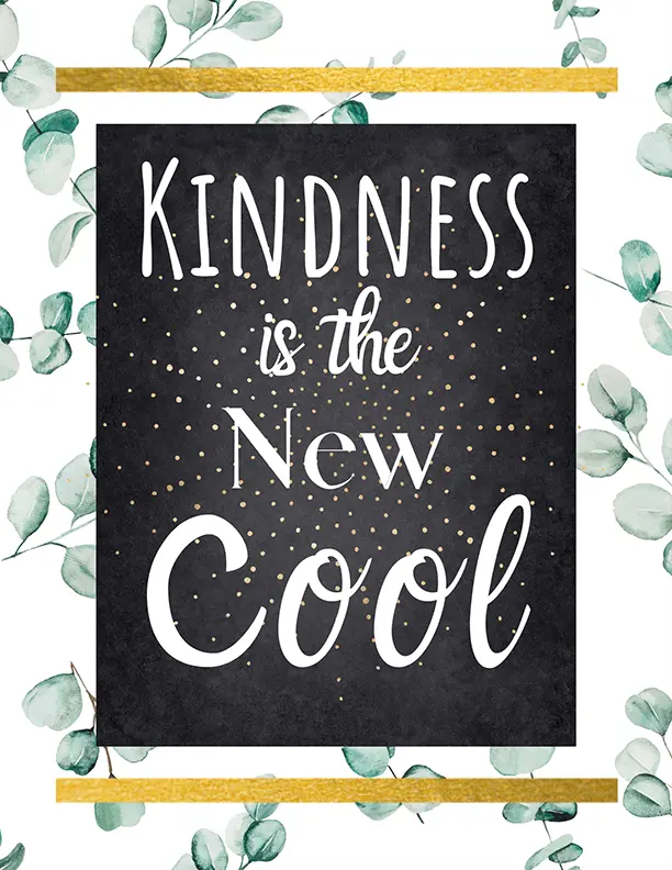 Farmhouse & Eucalyptus Bulletin Board Set - Learning Attic