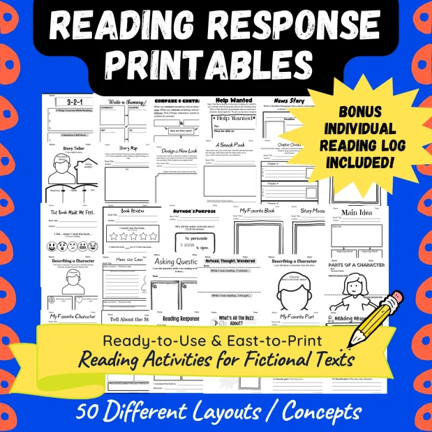 Reading Response Forms - Learning Attic