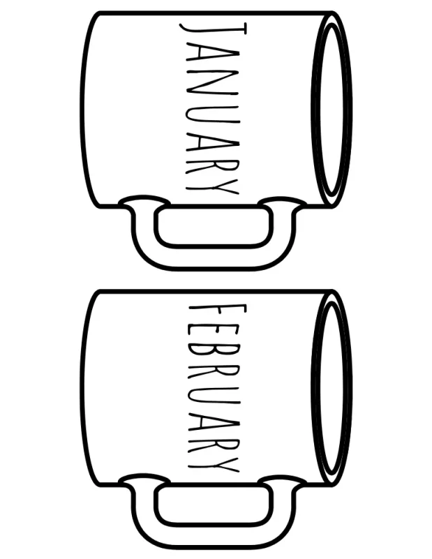 Coffee, Donuts & Rae Dunn Bulletin Board Set - Learning Attic