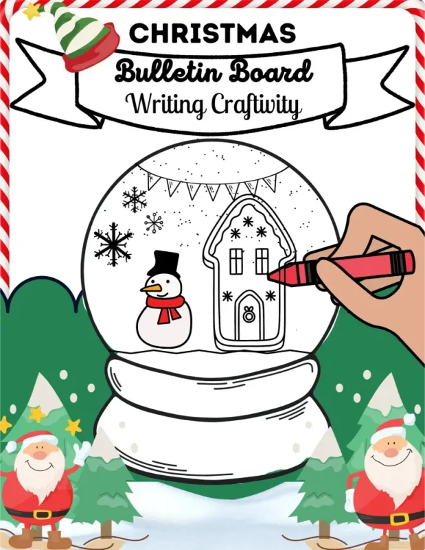 Winter Writing 'Craftivity' & Bulletin Board Set - Learning Attic
