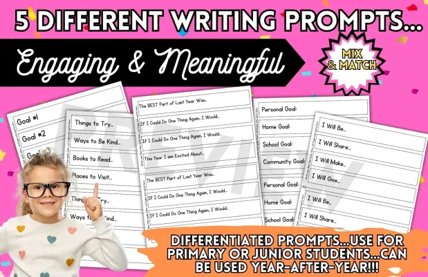 New Year's Goal Setting Party Horn & Bulletin Board Set - Learning Attic