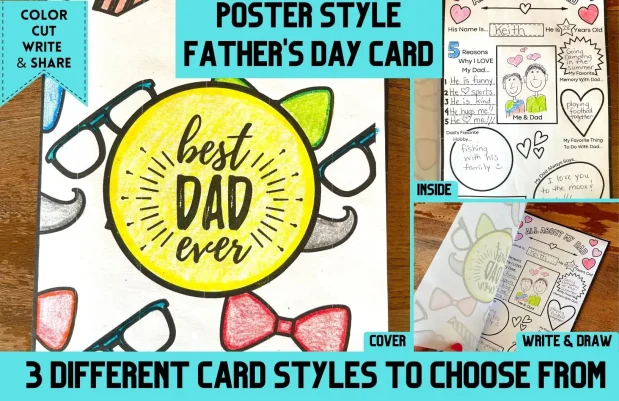 Father's Day Craft Bundle - Learning Attic