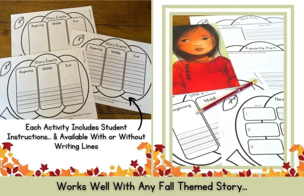 3D Pumpkin Book Report Craftivity - Learning Attic