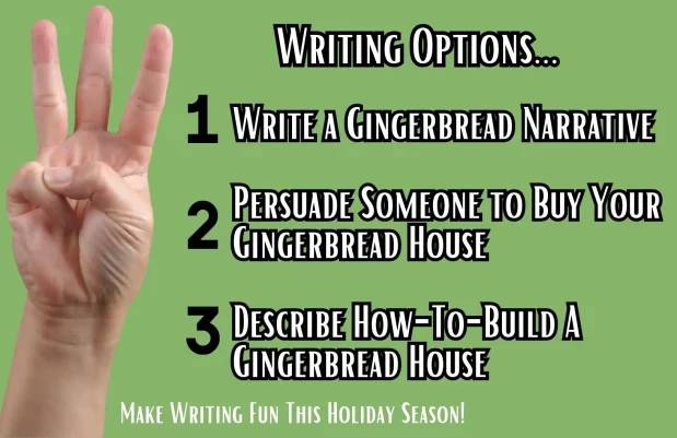 Build-A-Gingerbread House Writing Craftivities - Learning Attic