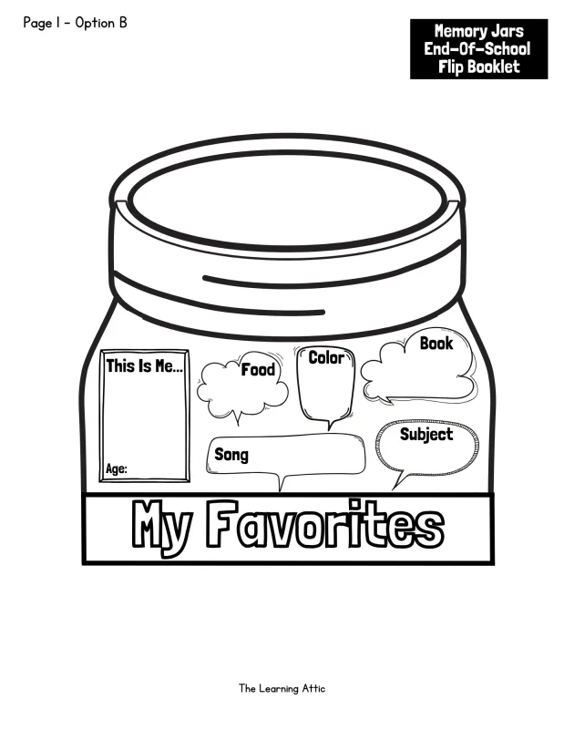 End-of-the-Year Self-Reflection Writing Craft, Memory Book Bulletin ...